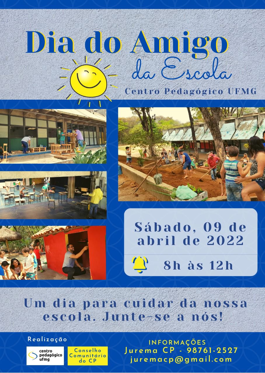 Dia do amigo da Escola – Um dia para cuidar da nossa escola – Centro ...